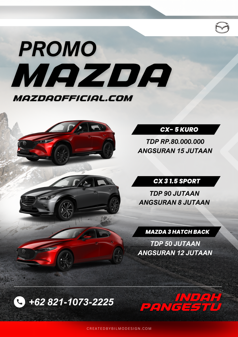 Pricelist Mazda 2024- Mazda Jakarta, Mazda Cibubur, mazda cx-3,